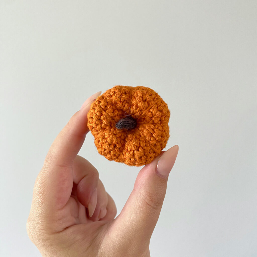 Mini Pumpkin Amigurumi Free Crochet Pattern • Spin a Yarn Crochet